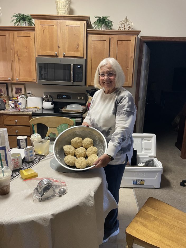This is how they (nut)rolled: Visiting nurse spends day off making ...